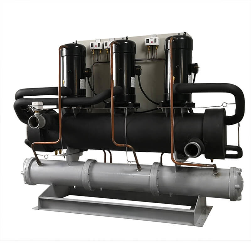 Flange Connection 10 Ton Water Cooled Chiller Low Maintenance Free ...